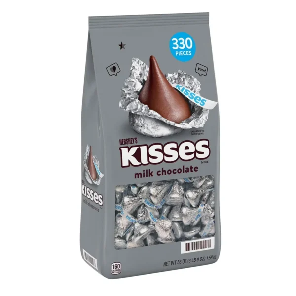 Socola Kisses Hershey’s Milk Chocolate 1.58kg của Mỹ